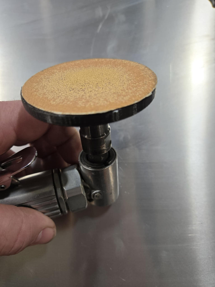 Sticky paper die grinder arbor – Imperial Wheeling Machines