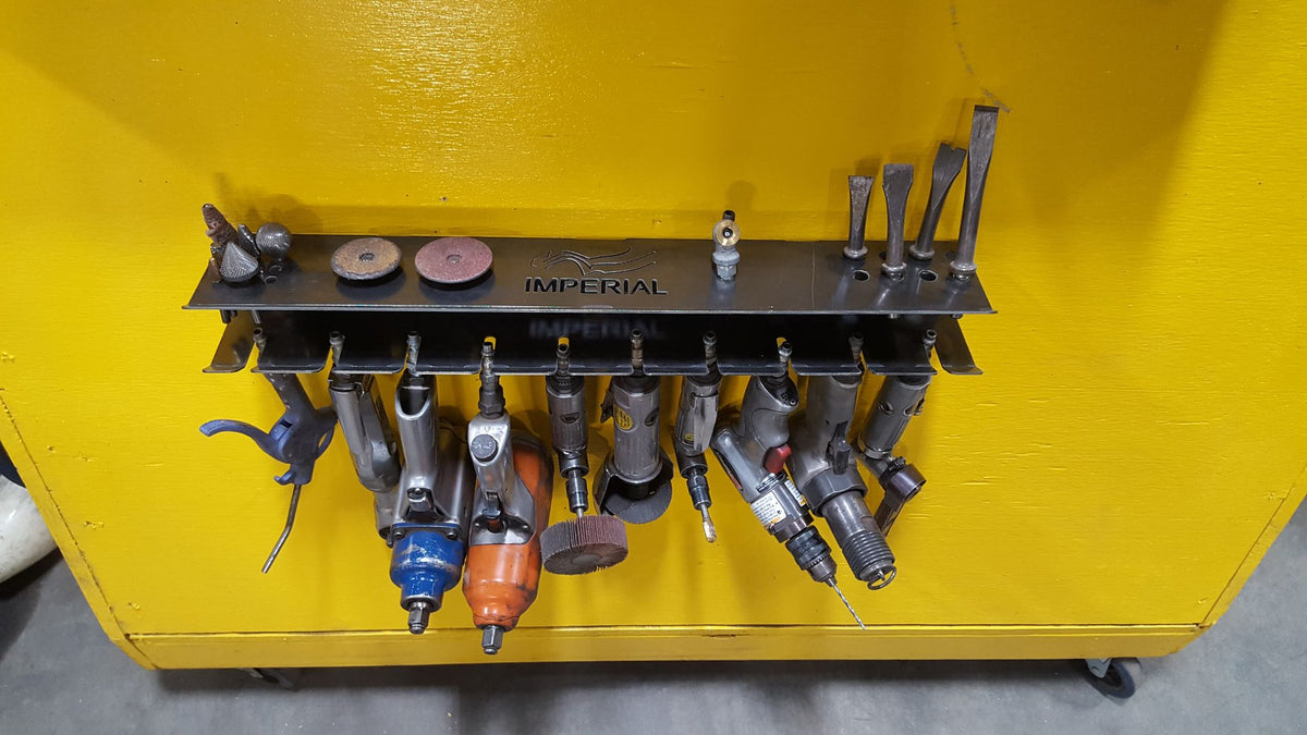 Imperial Air Tool Storage Rack – Imperial Wheeling Machines